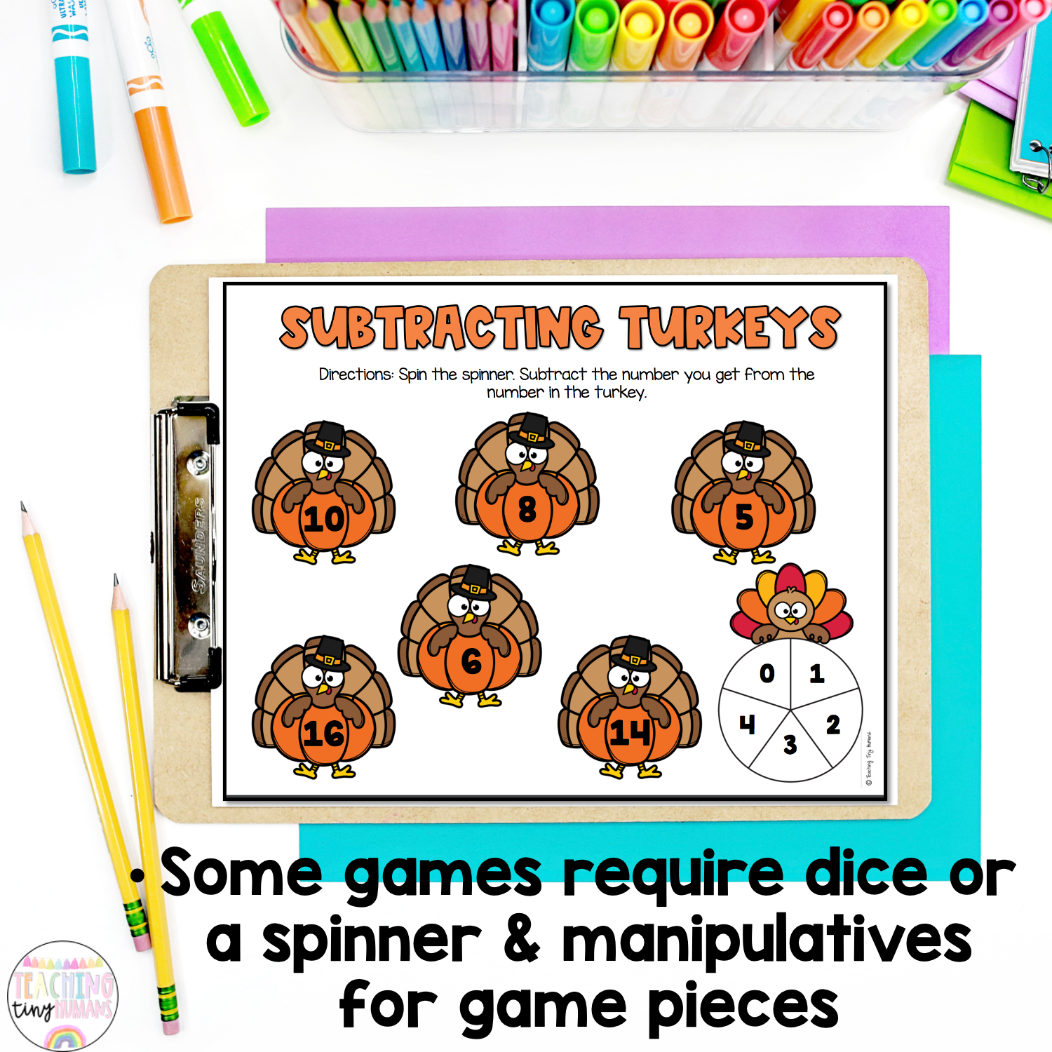 Free November Math Games Printable